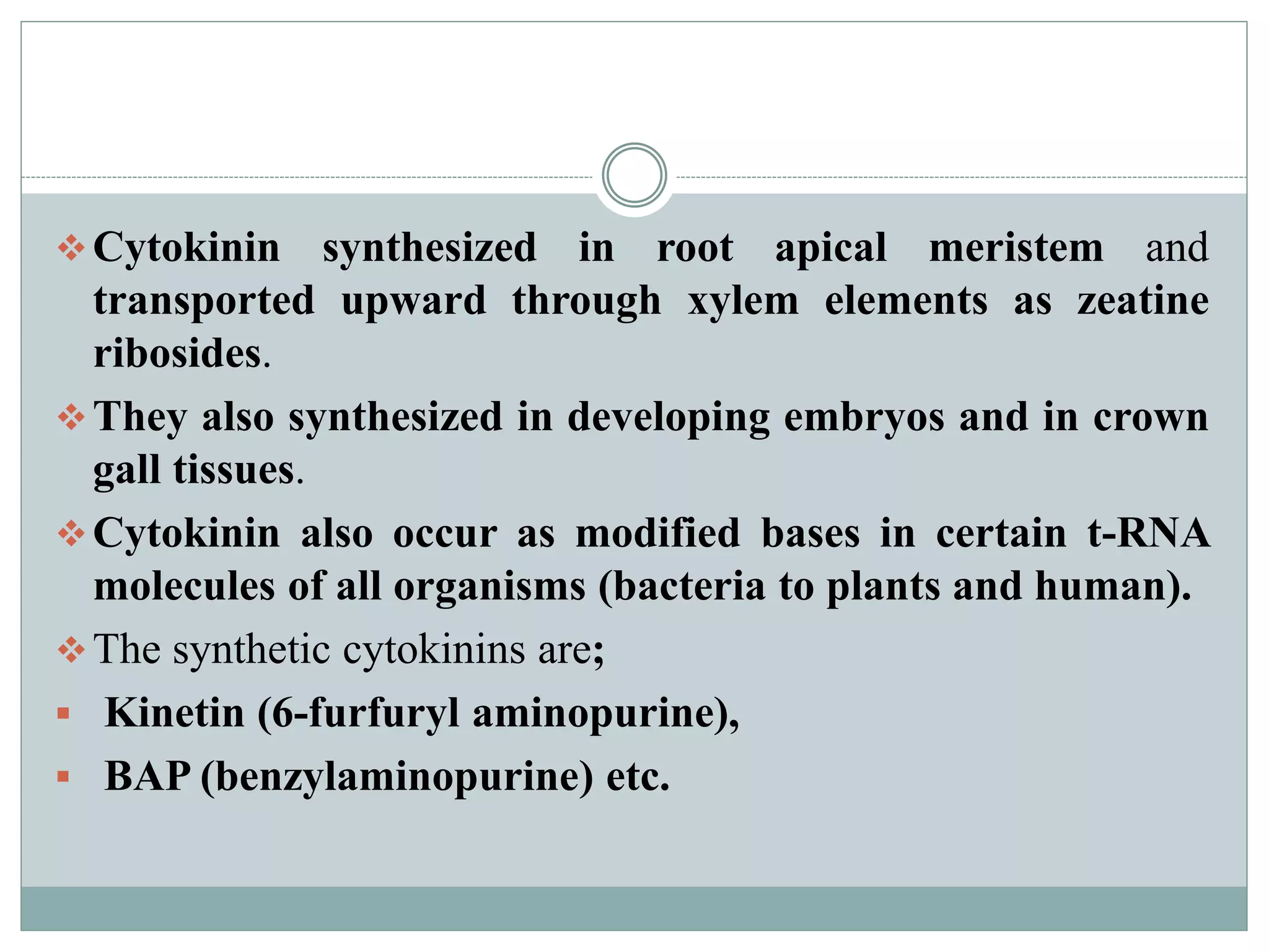 Physiological role of growth hormones ( auxins, gibberellins ...