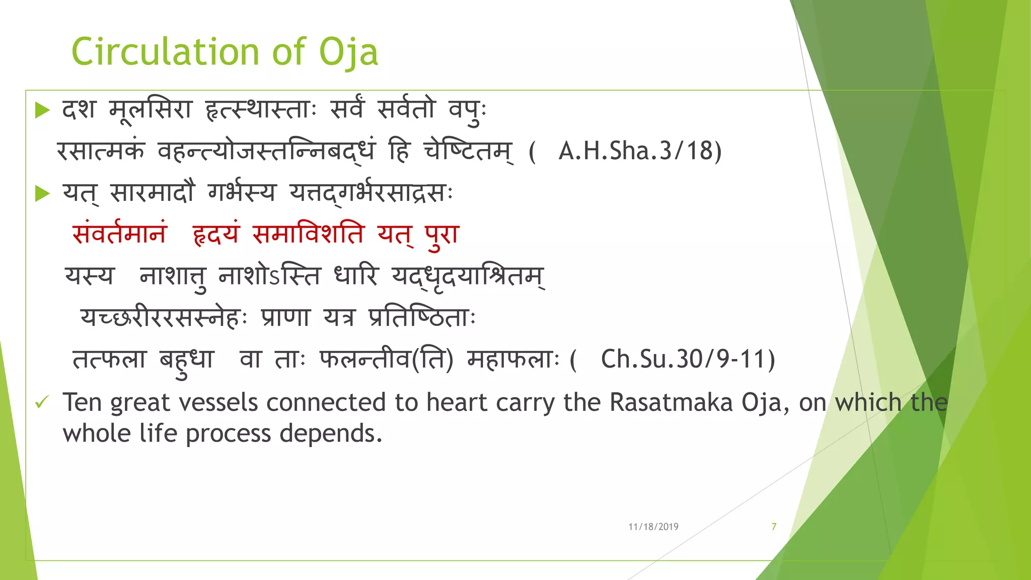 Physiological significance of Oja | PPTX