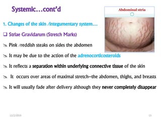 Physiologic changes during pregnancy | PPT