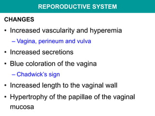 Physiologic changes of pregnancy | PPT