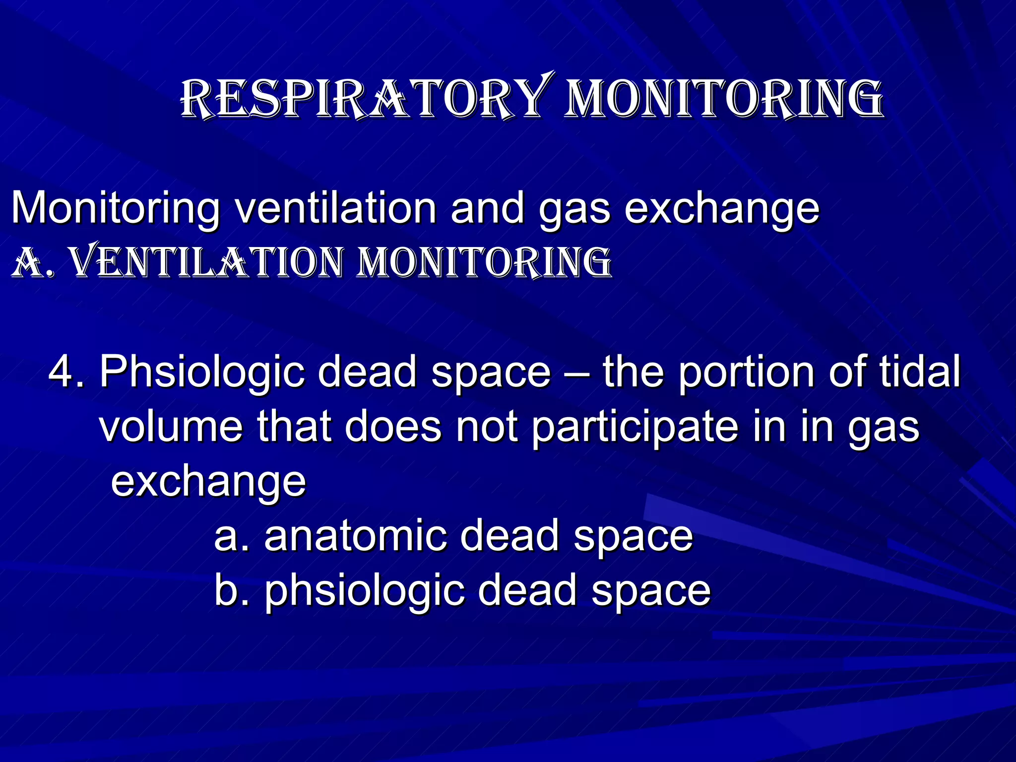 Physiologic Monitoring | PPT