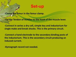 Physiologic properties of a nerve | PPTX