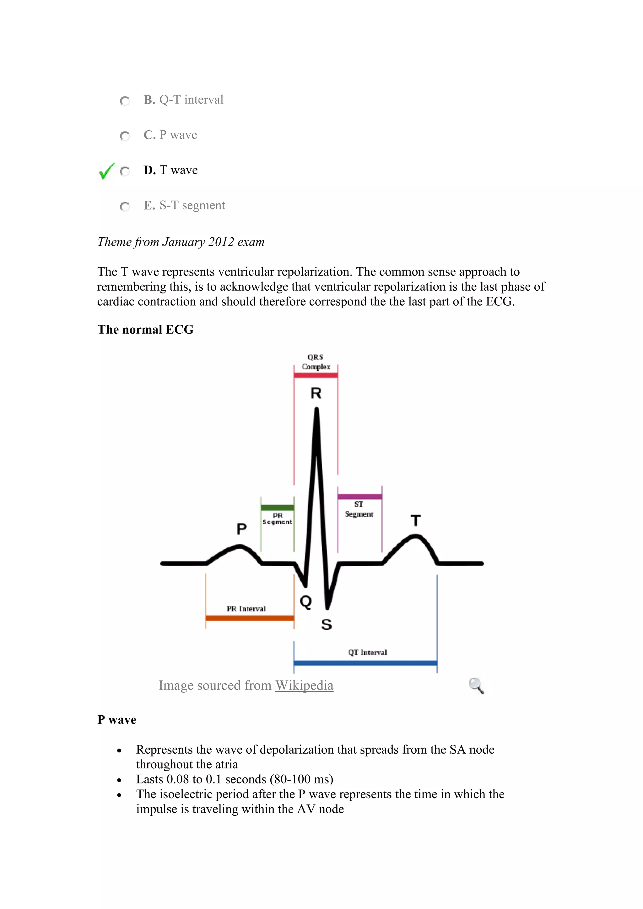MRCS preparation emrcs question Physiology | PDF
