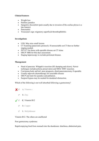 MRCS preparation emrcs question Physiology | PDF