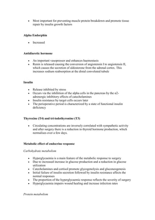 MRCS preparation emrcs question Physiology | PDF