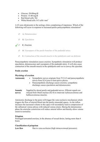 MRCS preparation emrcs question Physiology | PDF