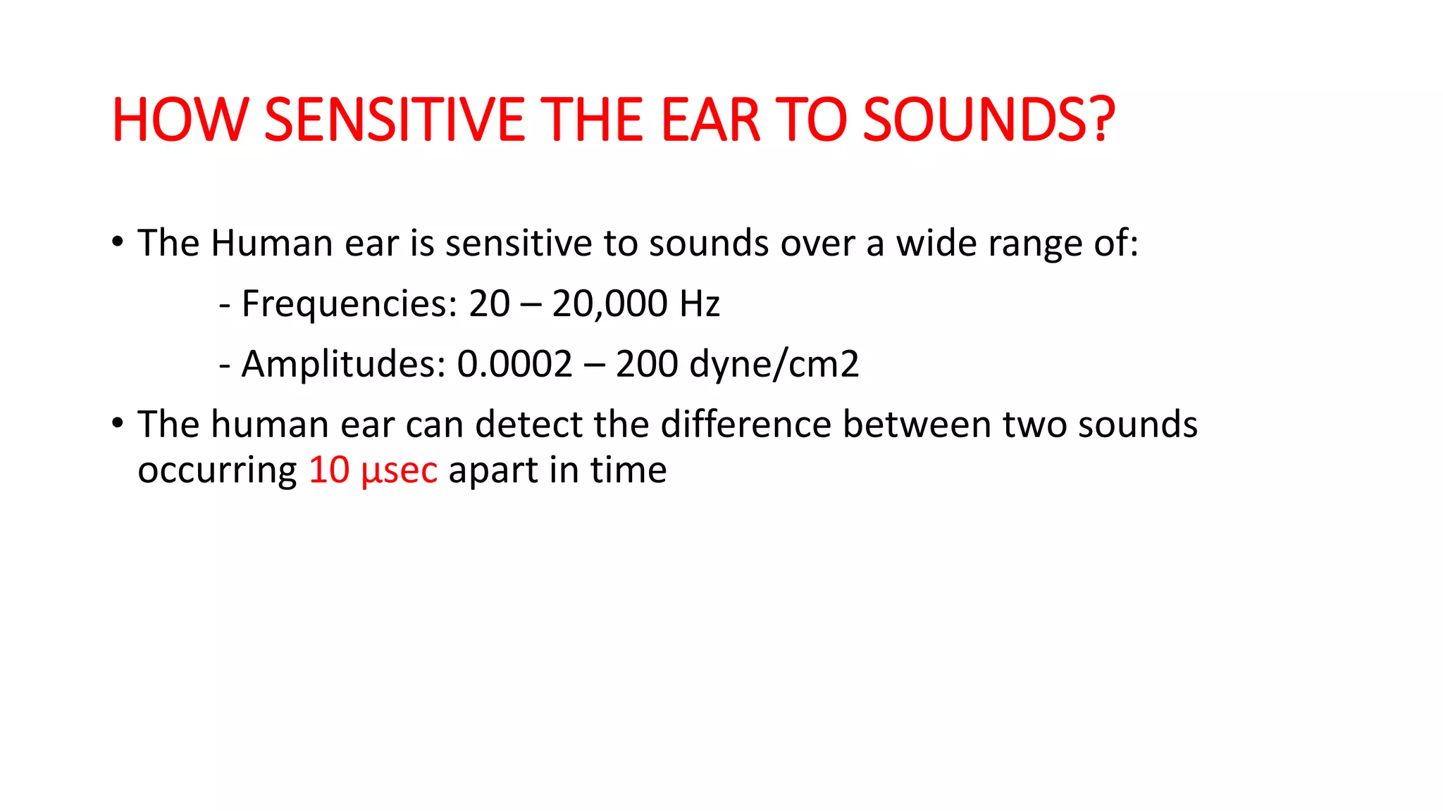 Physiology of Hearing | PPTX