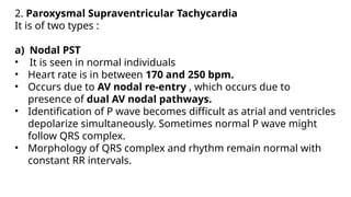 Cardiac Arrhythmias Physiology and ECG changes | PPTX