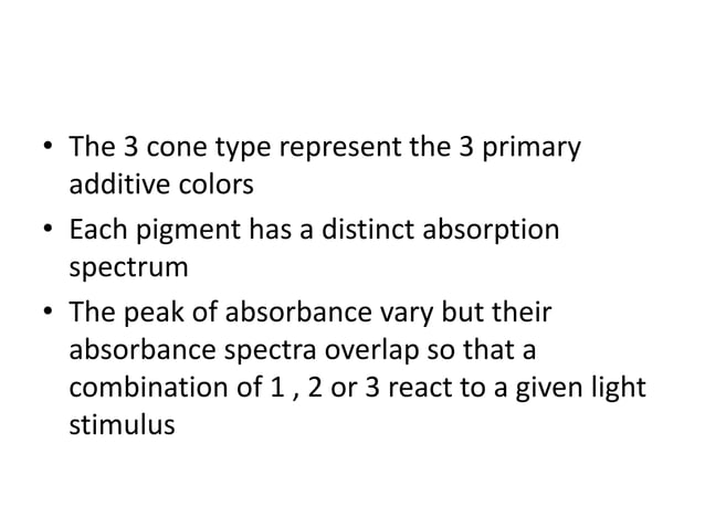 Physiology of colour vision | PPTX