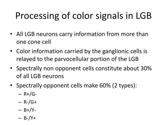 Physiology of colour vision | PPTX