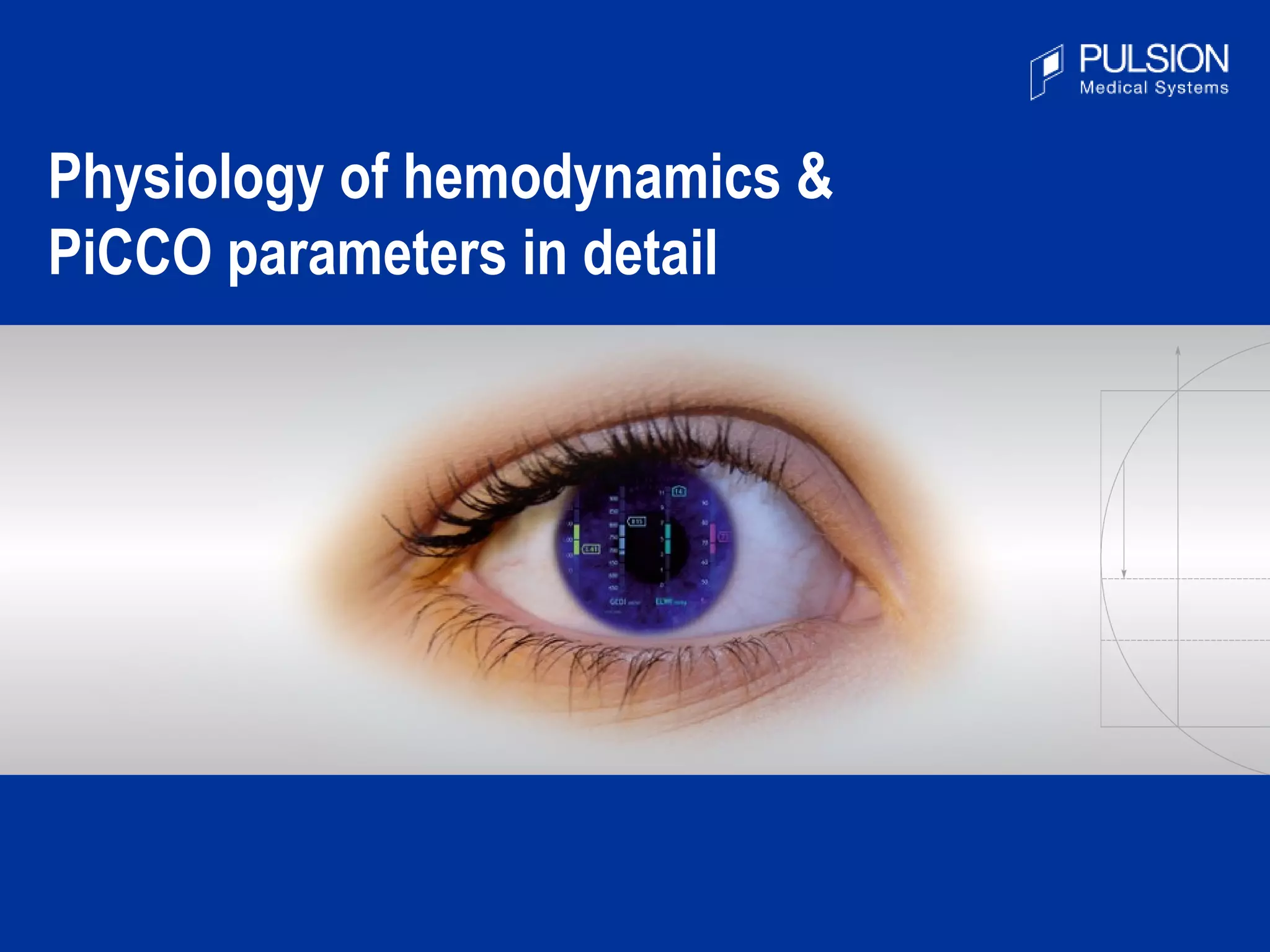 Physiology of hemodynamics & PiCCO parameters in detail | PPT