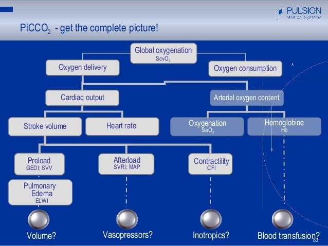 Physiology of hemodynamics & PiCCO parameters in detail