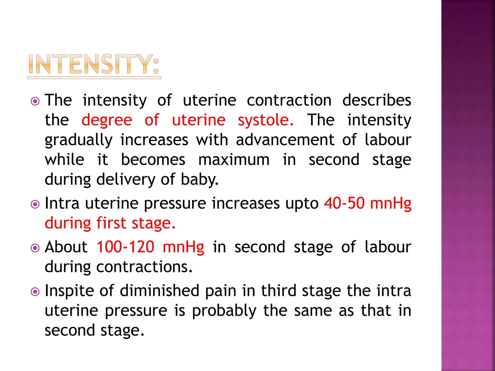 Physiology and causes of labour | PPTX