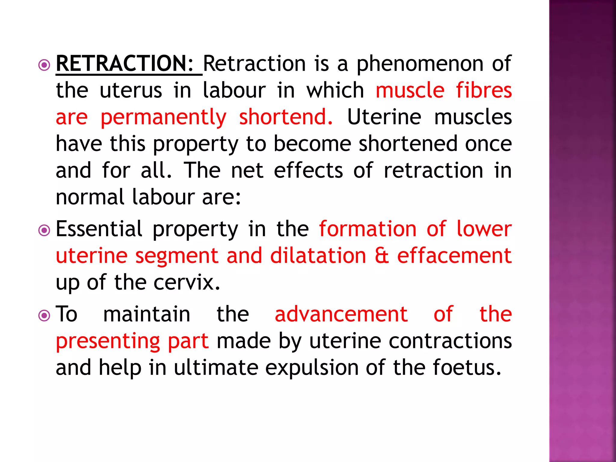 Physiology and causes of labour | PPTX