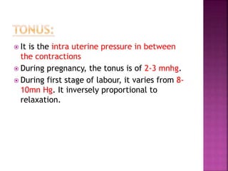 Physiology and causes of labour | PPTX