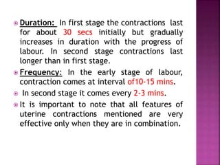 Physiology and causes of labour | PPTX