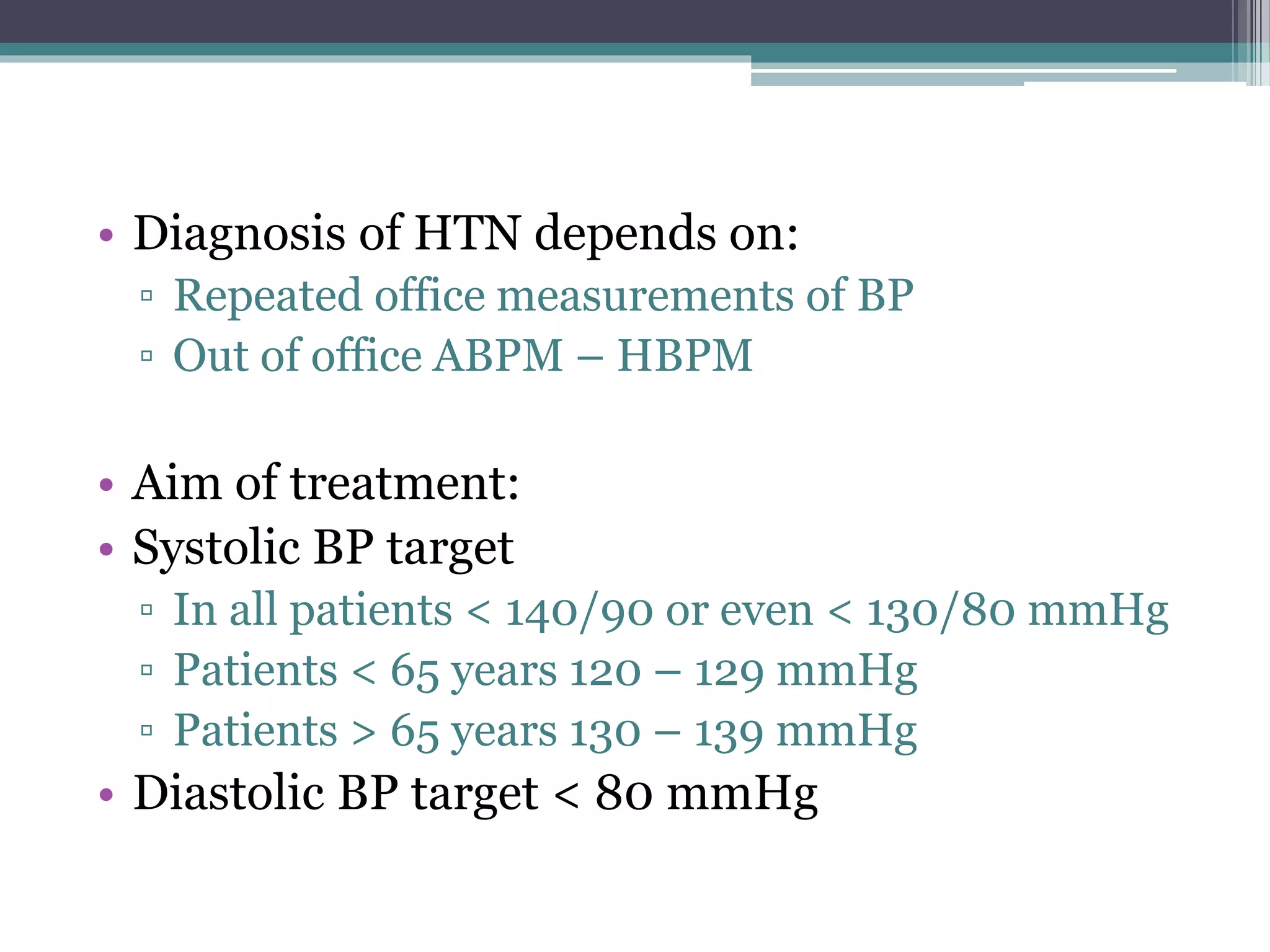 Physiology and guidlines of hypertension | PPTX