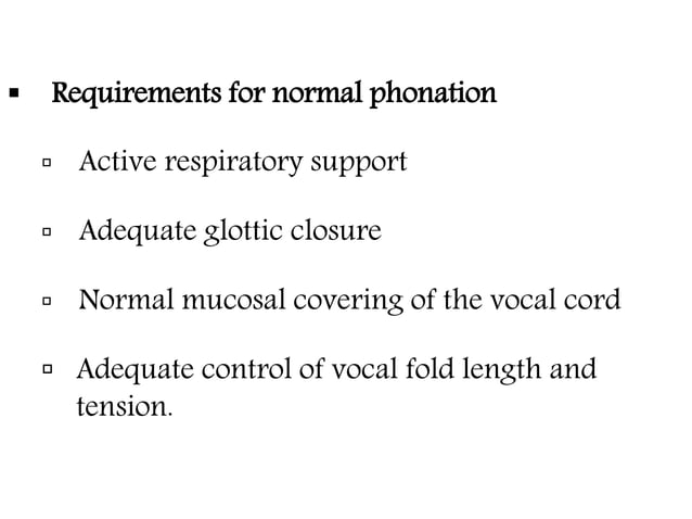 Physiology and neuroanatomy of phonation | PDF | Ear, Nose and Throat ...