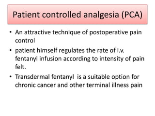 Physiology and pharmacology of pain | PPTX