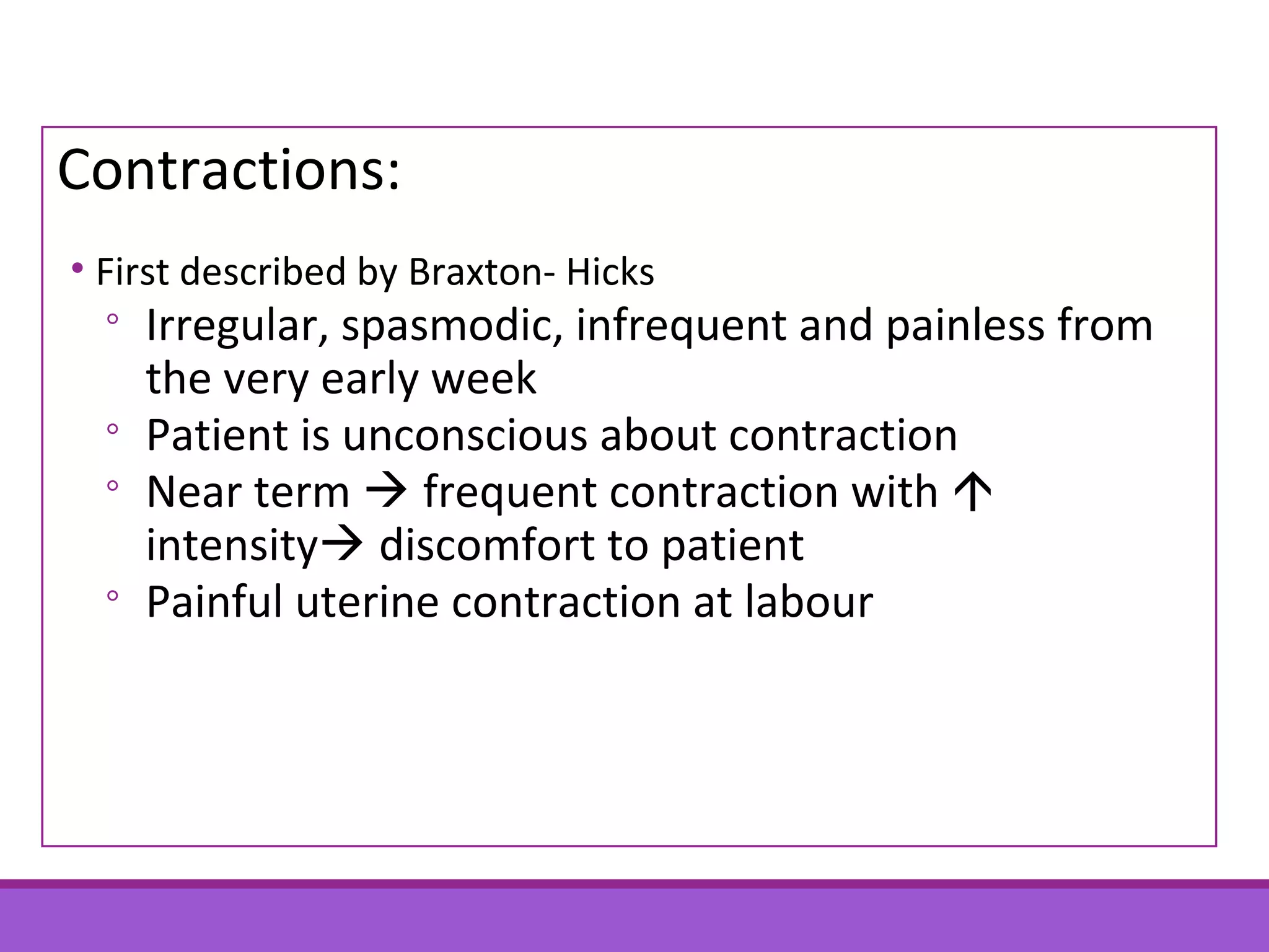 Physiology and Signs of Pregnancy | PPT