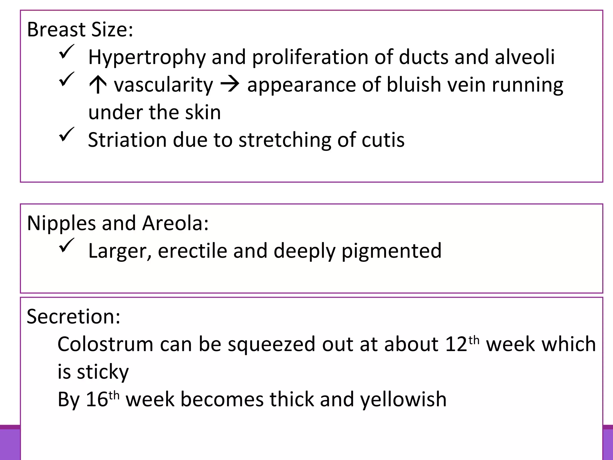Physiology and Signs of Pregnancy | PPT