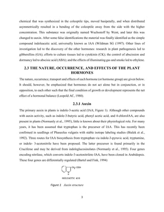 role of plant hormones | PDF
