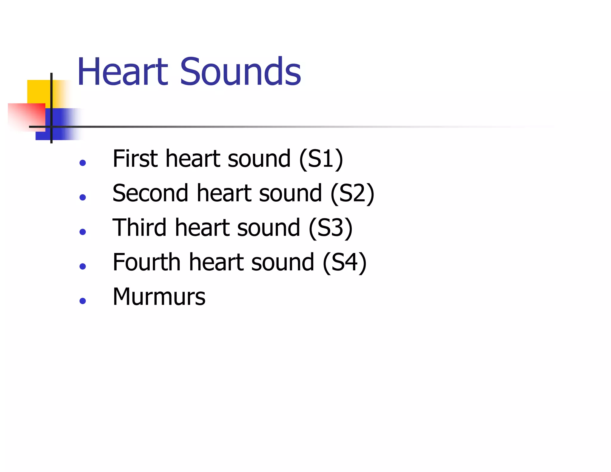 cardiac cycle,heart sounds and ECG | PDF