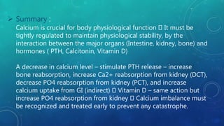 Physiology Ca++ Homeostatis | PPTX | Endocrine and Metabolic Diseases ...