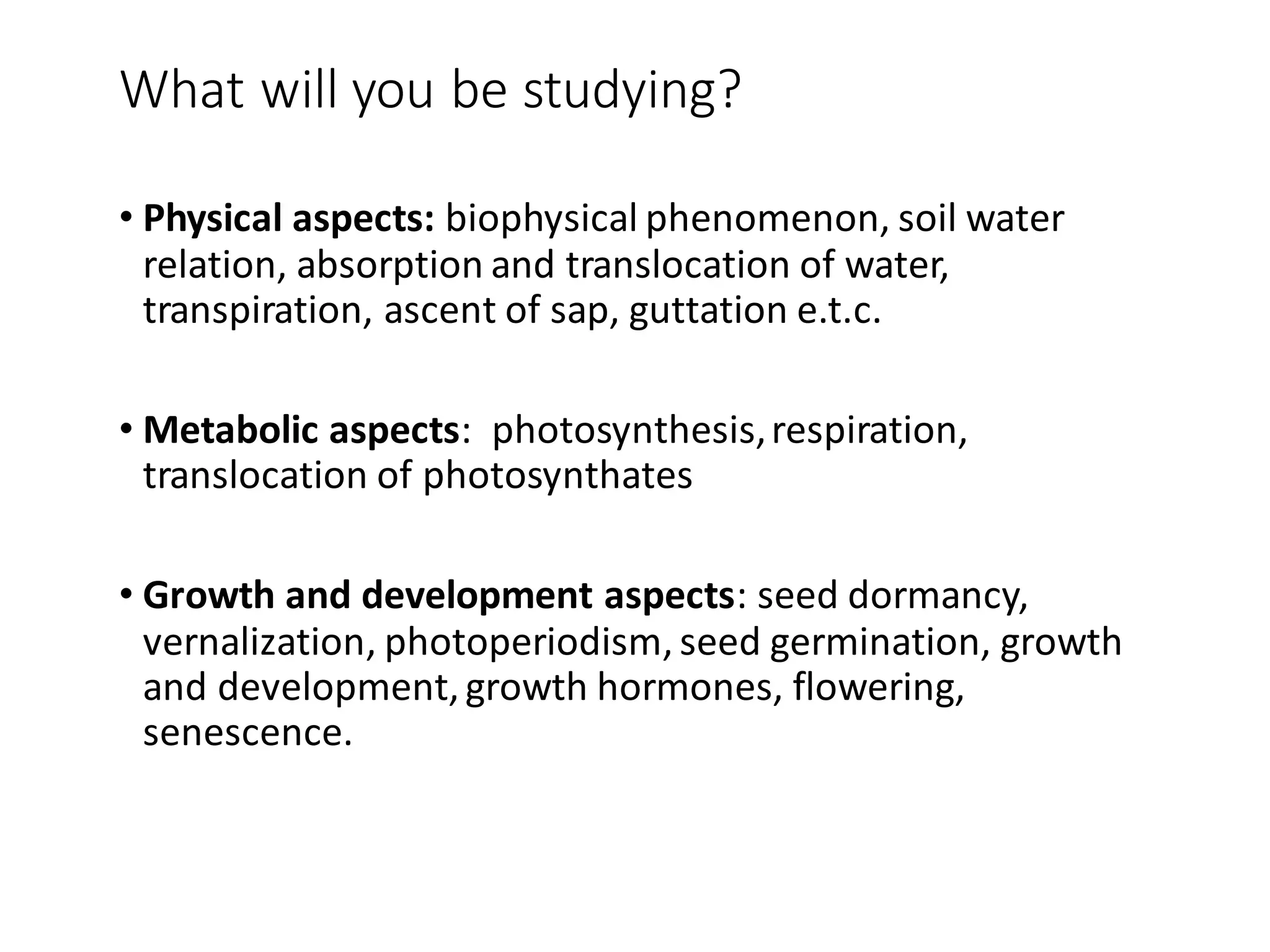 Introduction to crop physiology | PDF