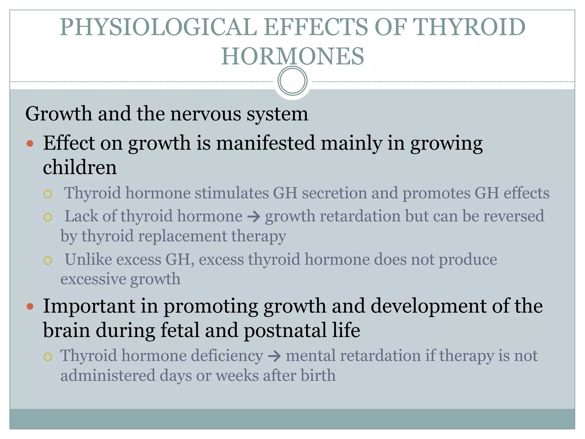 PHYSIOLOGY OF THE THYROID GLAND | PPTX