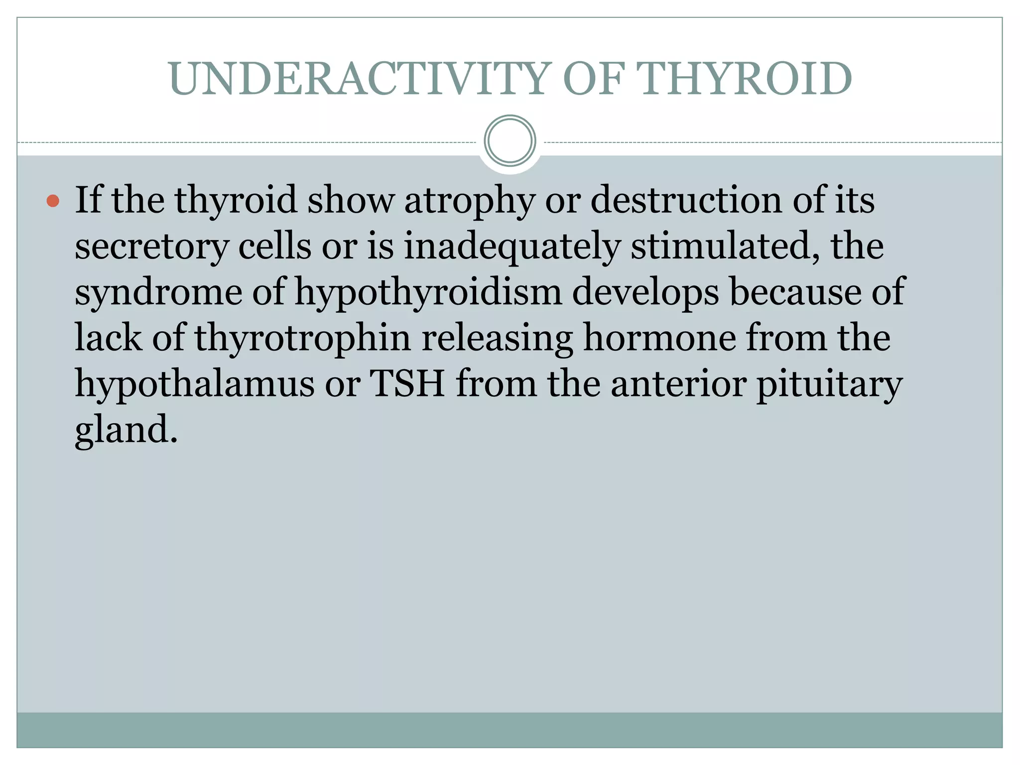 PHYSIOLOGY OF THE THYROID GLAND | PPTX
