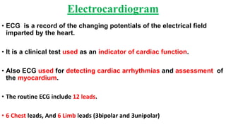 Physiology (electrocardiography ecg) | PDF