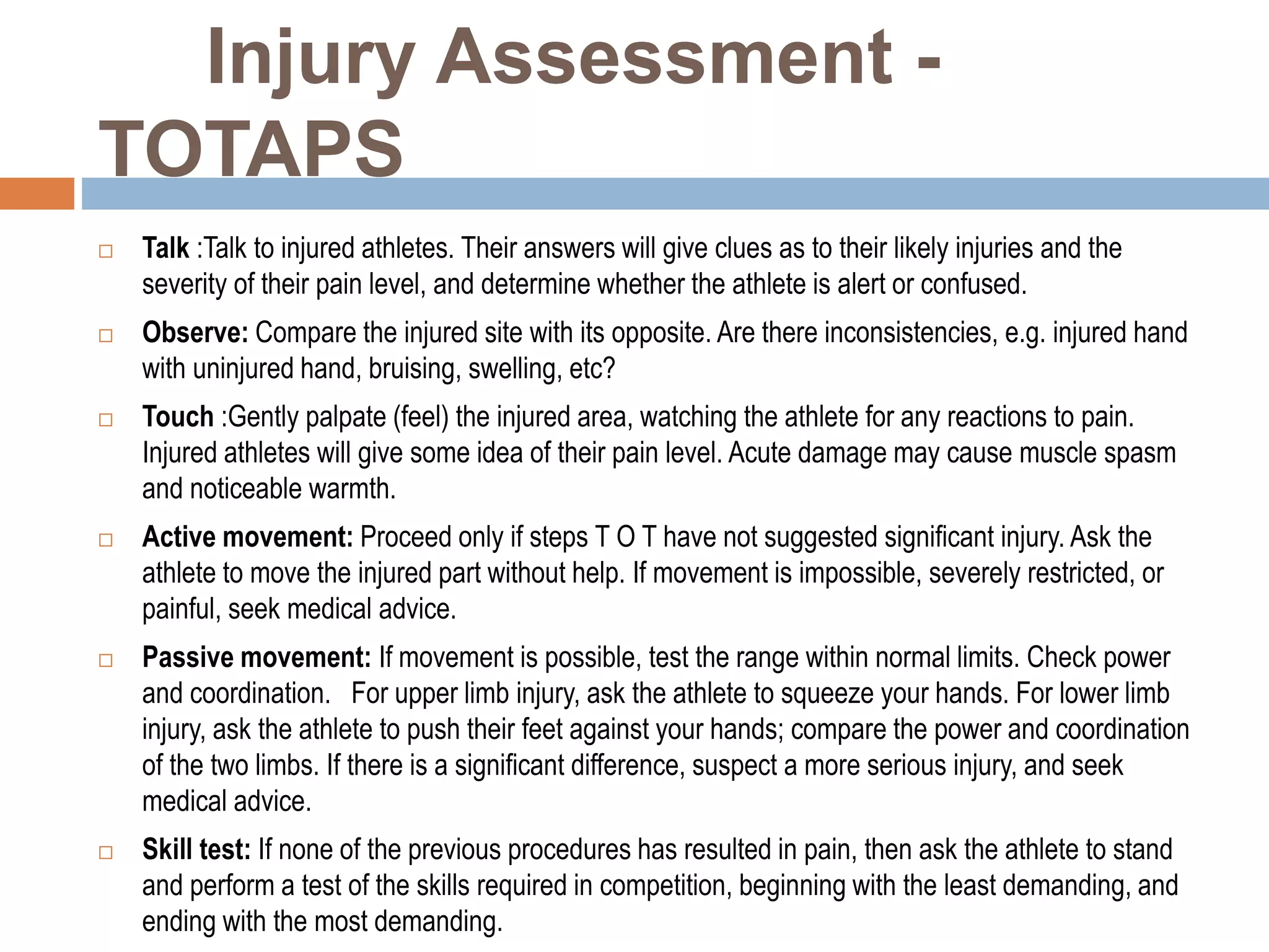 Chapter - 7 Physiology & injuries in sports for Class XII | PPTX