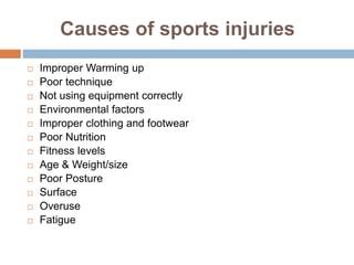 Chapter - 7 Physiology & injuries in sports for Class XII | PPTX