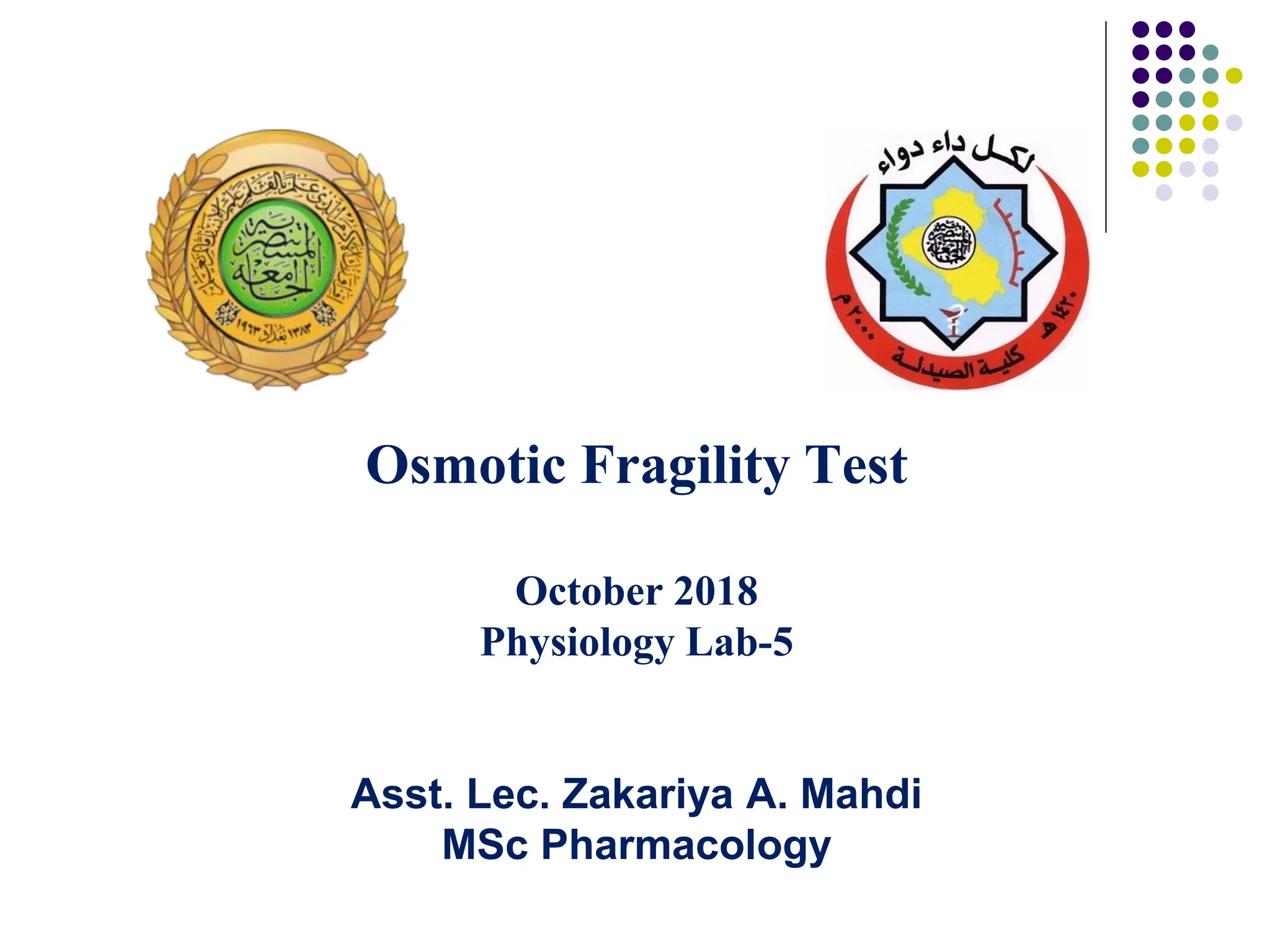 physiologylab osmotic fragility test paper | PDF