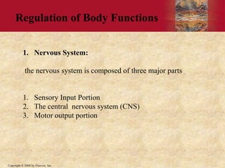 functional organization of the human body | PPTX