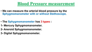 Physiology (measurement of arterial blood pressure) | PDF