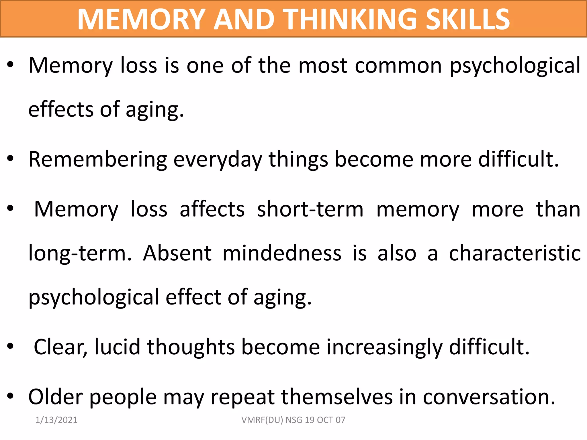 PHYSIOLOGY OF AGING PROCESS | PPTX