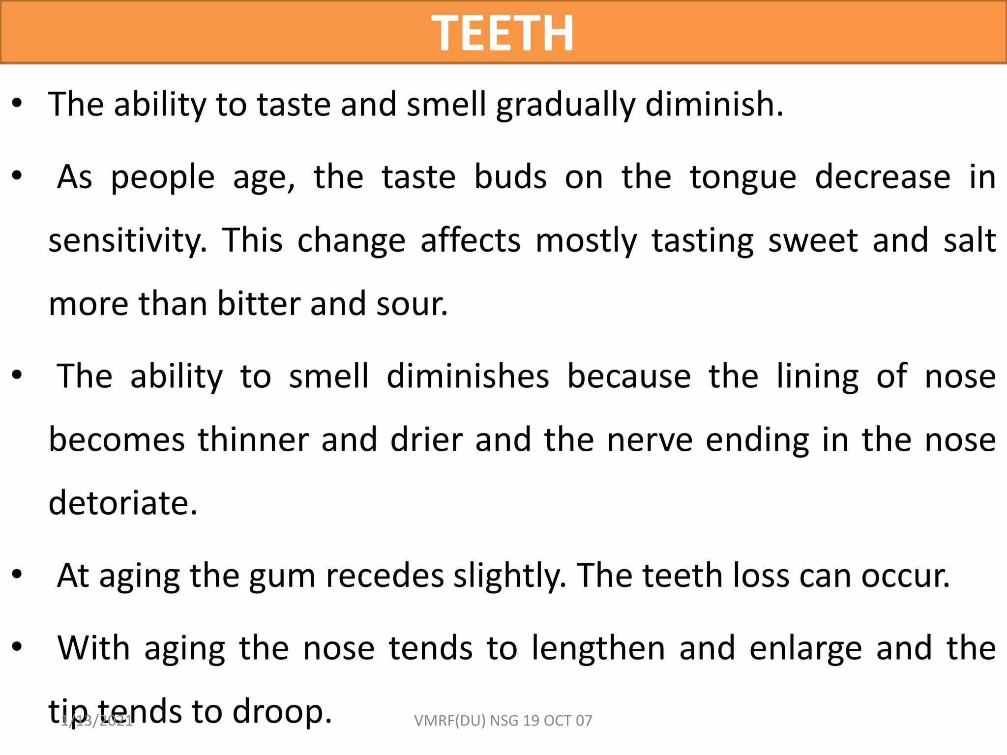 PHYSIOLOGY OF AGING PROCESS | PPTX