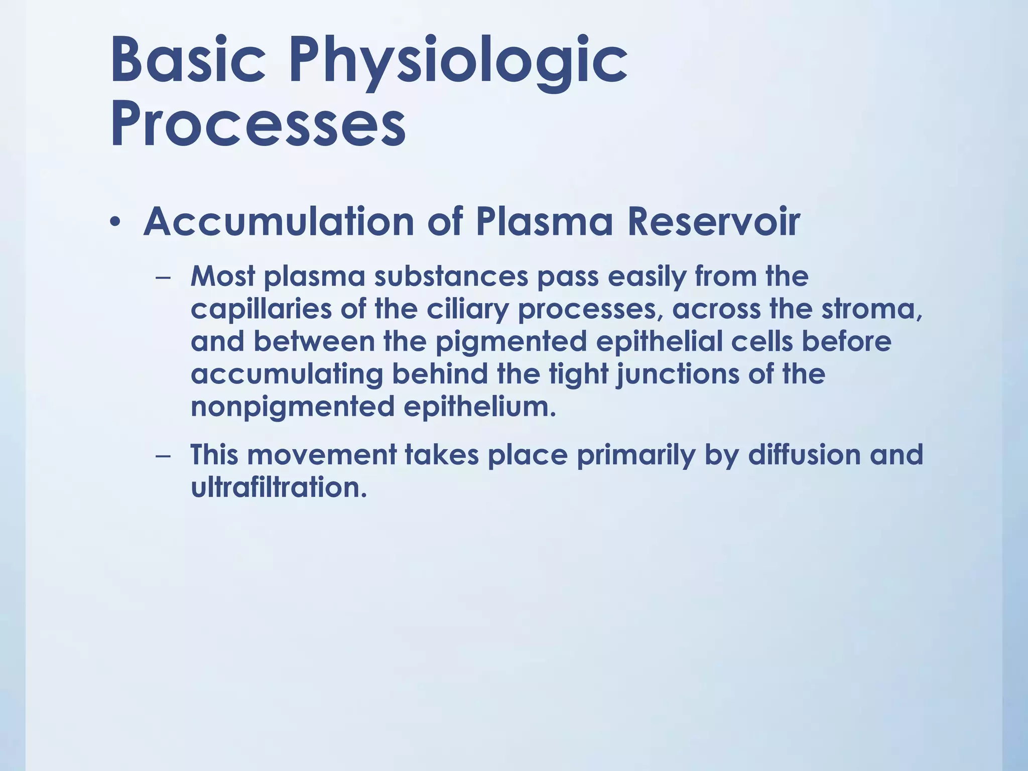 Physiology of aqueous humor | PPTX
