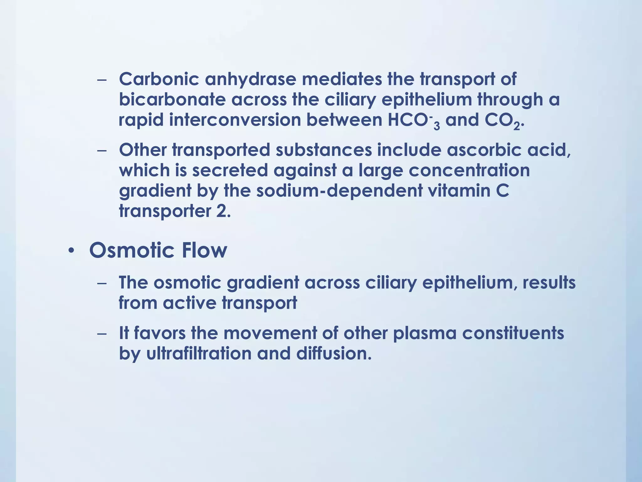 Physiology of aqueous humor | PPTX