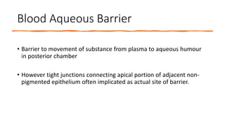 PHYSIOLOGY OF AQUEOUS HUMOUR & IOP REGULATION 3.pptx