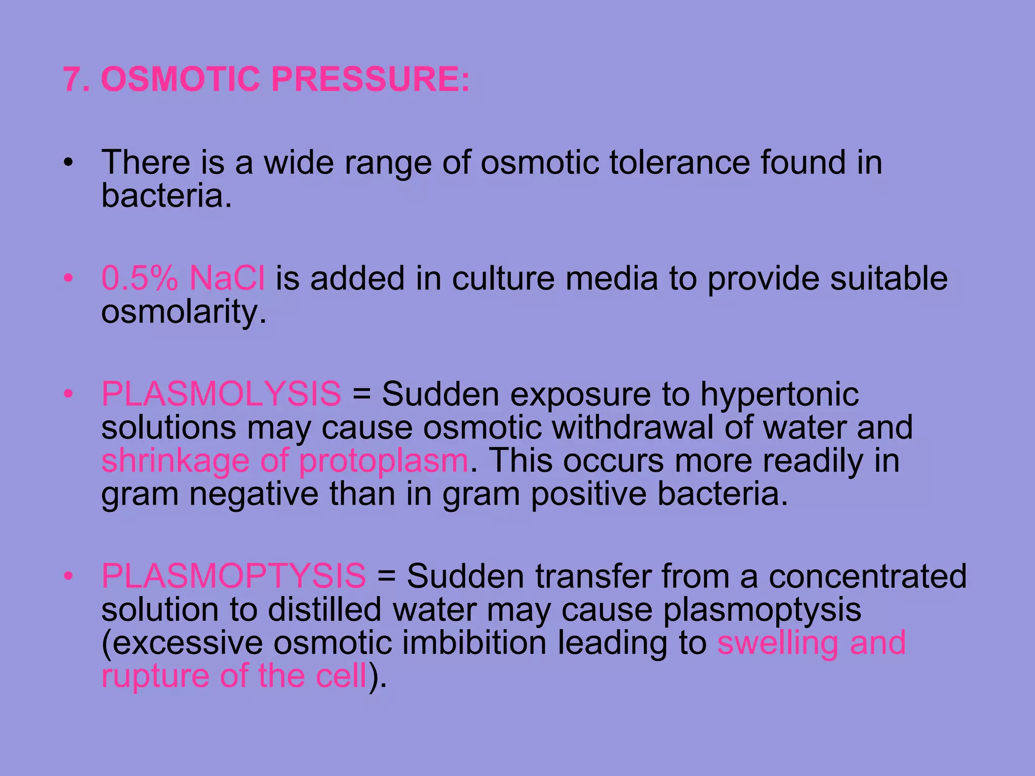 Physiology of bacteria | PPTX