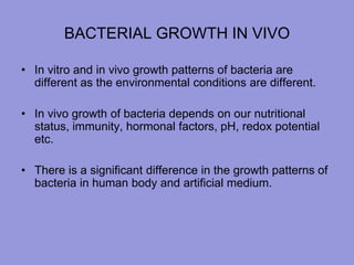 Physiology of bacteria | PPTX