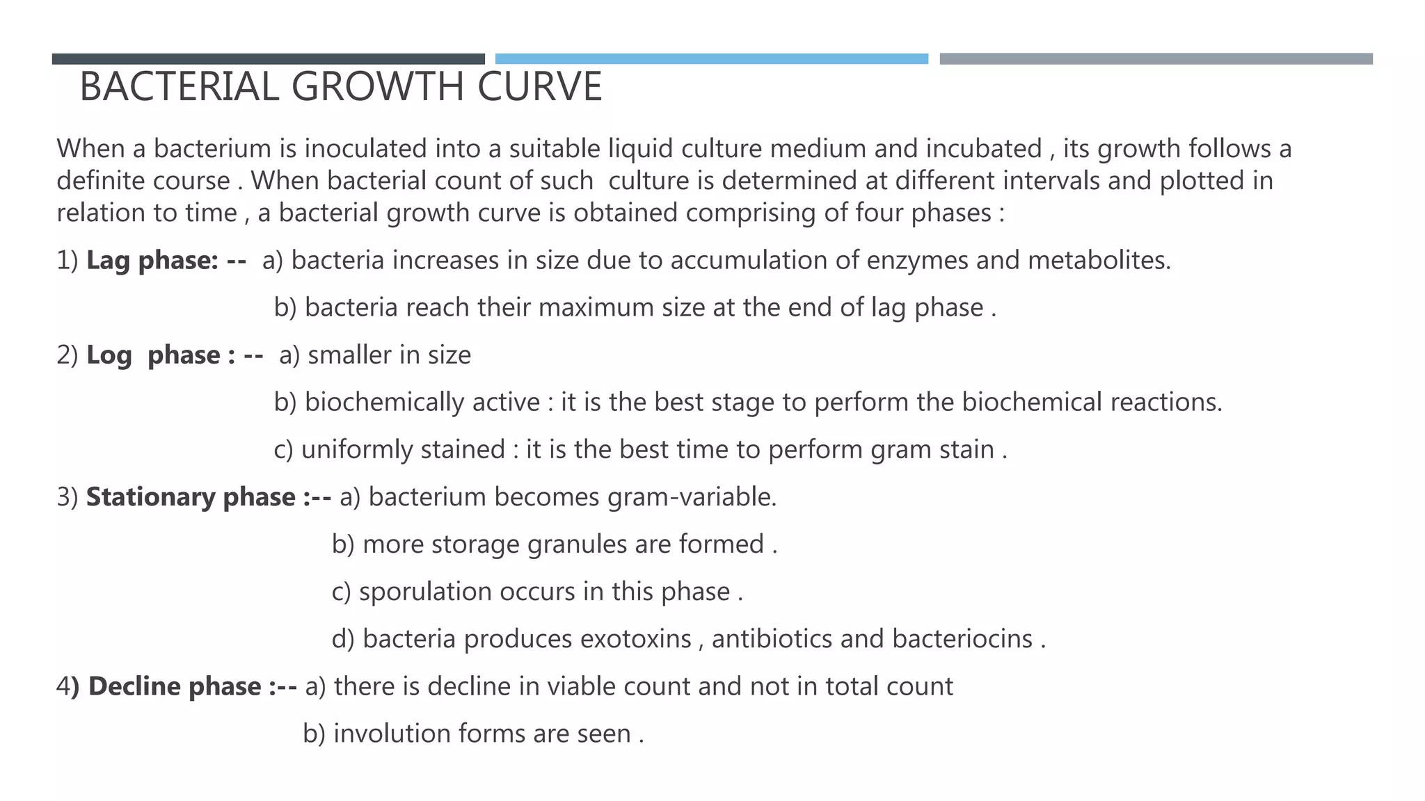 Physiology of bacteria | PPTX