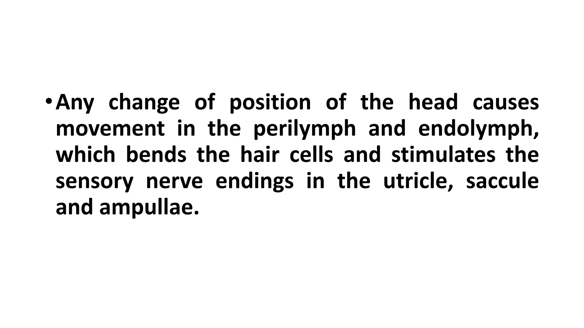 Physiology of balance | PPTX