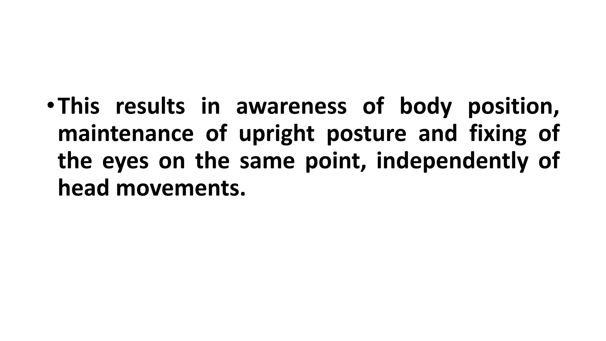 Physiology of balance | PPTX