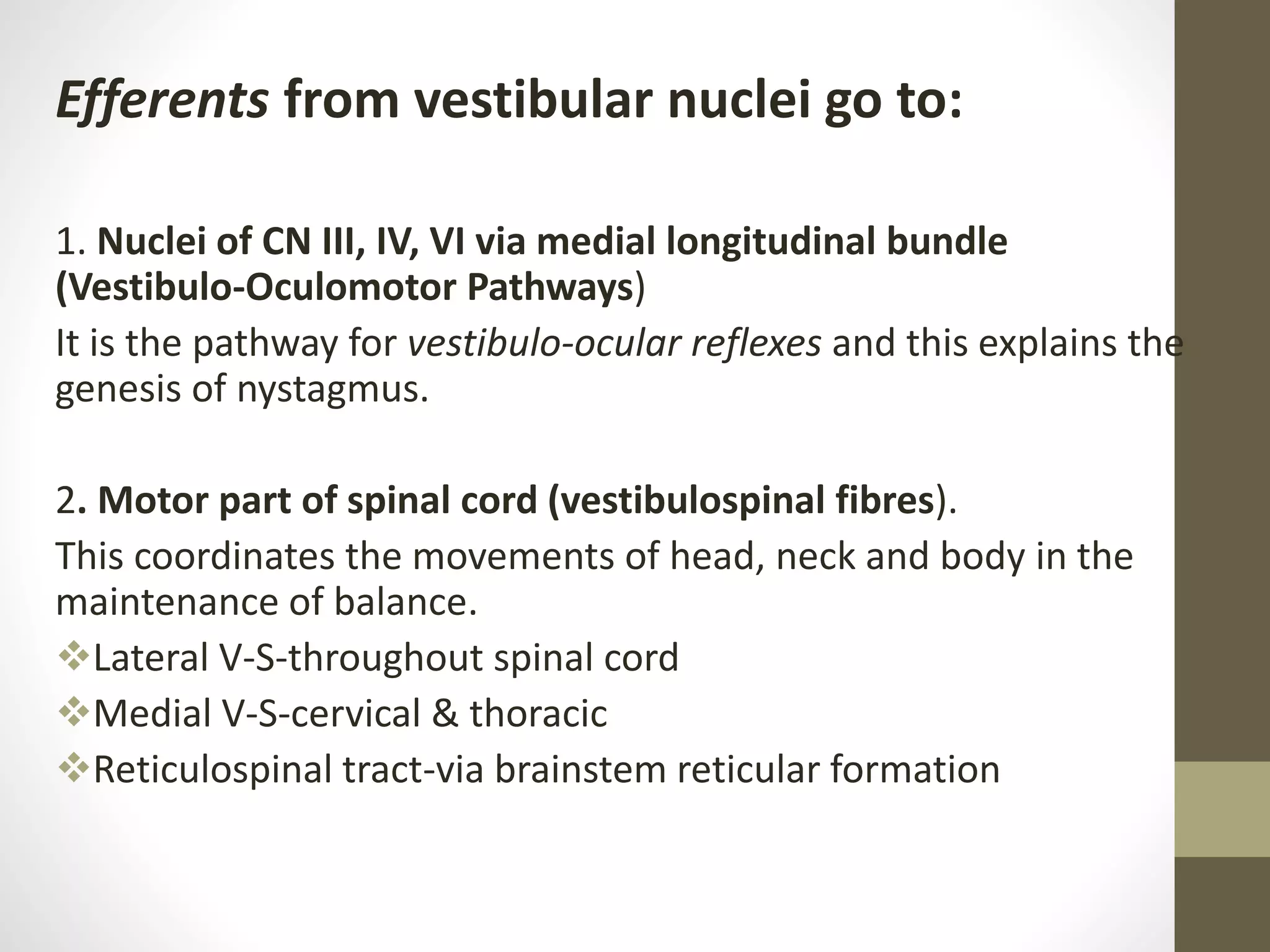 Physiology of balance | PPTX