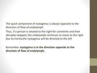 Physiology of balance | PPTX