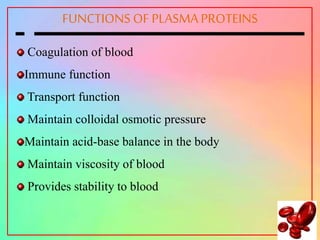 Physiology of blood ppt | PPTX